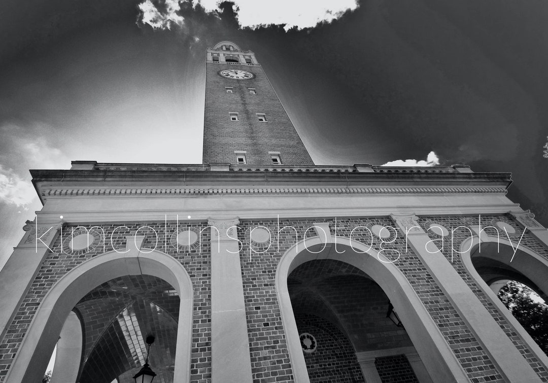 UNC Chapel Hill Bell Tower Photo Print, Tarheel Gift - Etsy
