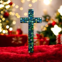 Mosaic Cross - Etsy