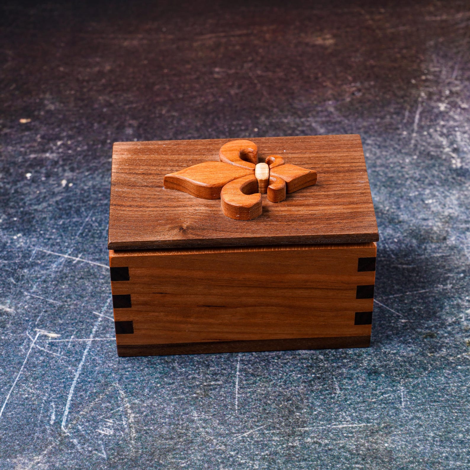 Wood Salt Cellar, Salt Pig, Pinch Pot, Pinch Bowl, Walnut and Cherry ...