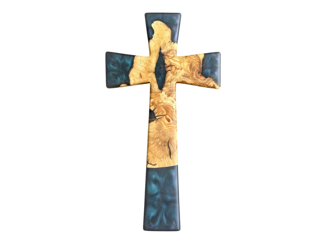 Wall Cross Decor for Home. Handmade Wall Hanging Cross Made With Made ...