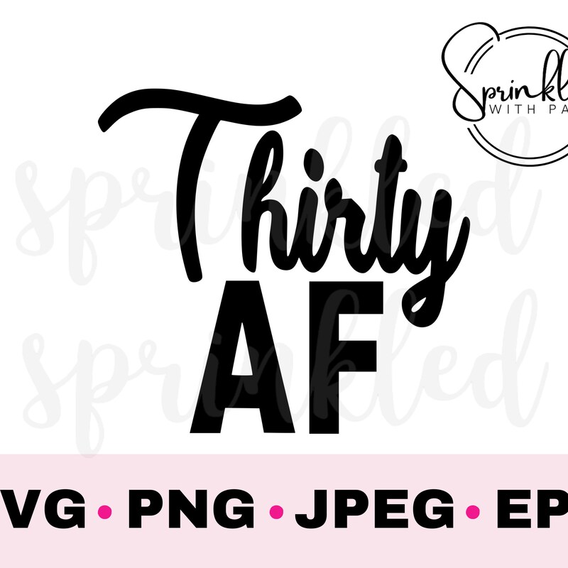 Thirty Af - Etsy