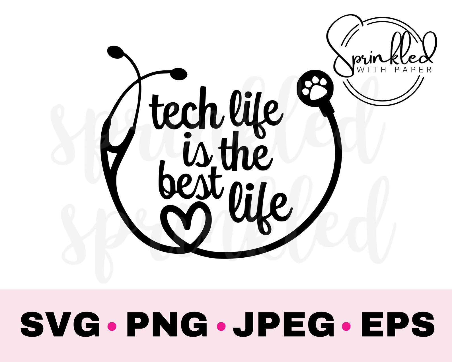 Veterinarian Tech SVG Vet Life SVG Tech Life SVG Vet | Etsy