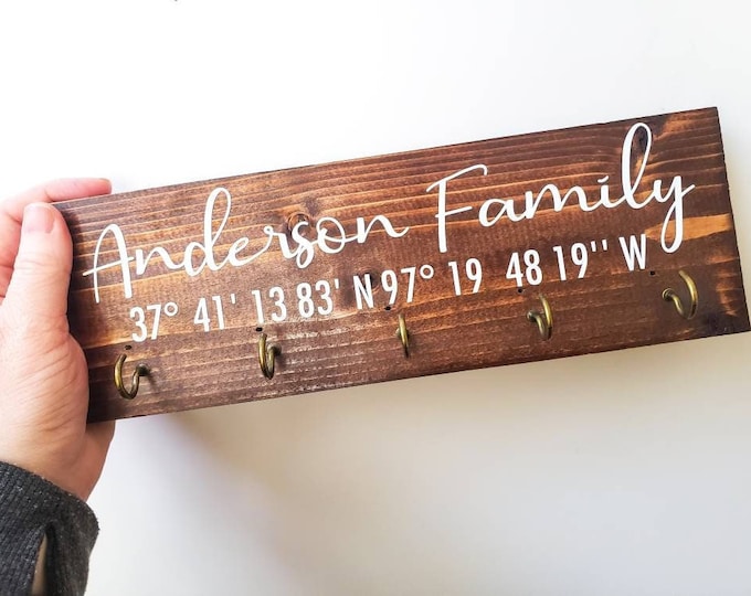 Jewelry Holder and Key Rack rainbow Clouds and Rainbows, Red, Orange ...