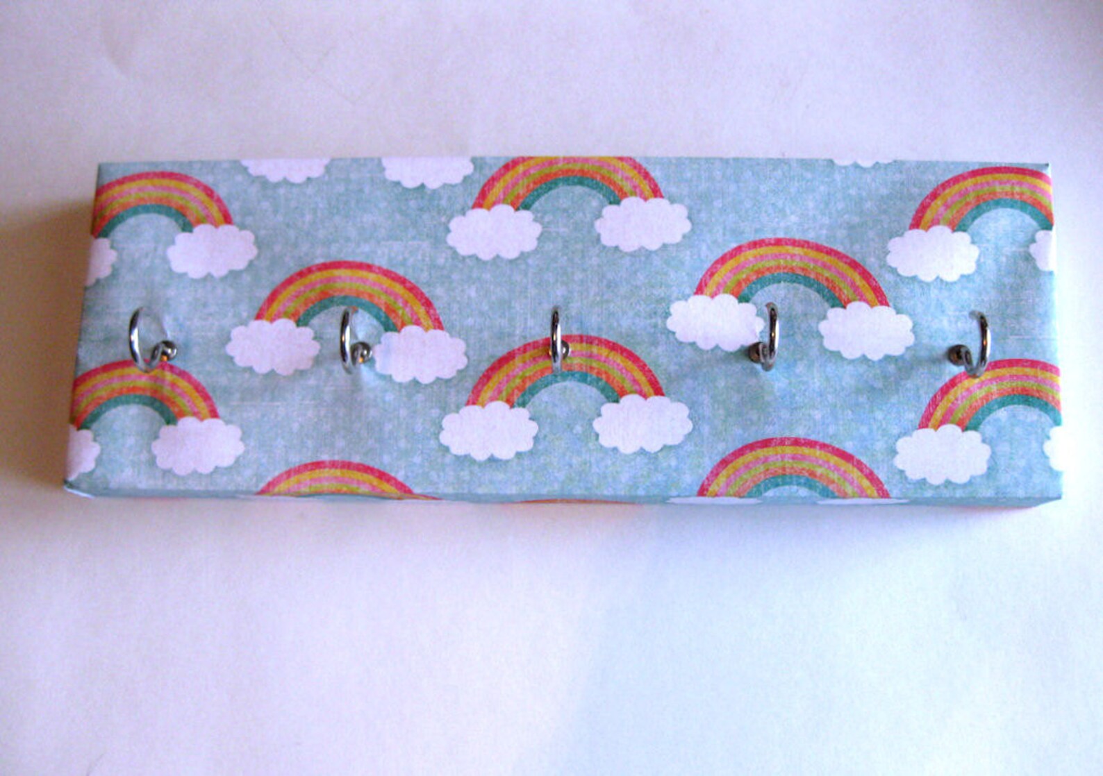 Jewelry Holder and Key Rack rainbow Clouds and - Etsy Canada