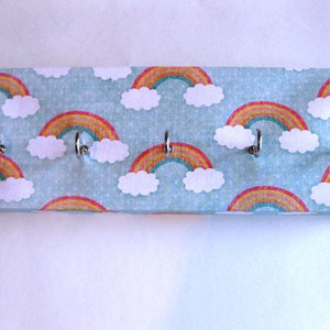 Jewelry Holder and Key Rack rainbow Clouds and Rainbows, Red, Orange ...