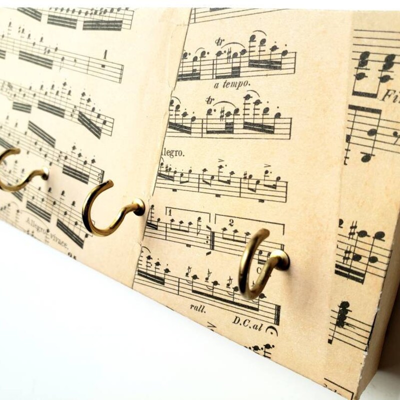 Music Wall Key Holder - Etsy