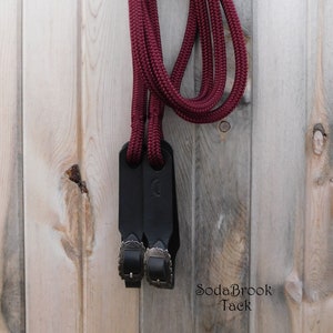 Custom Equinetrail Rein - 9 Ft Continuous Rope Rein Handmade - Etsy