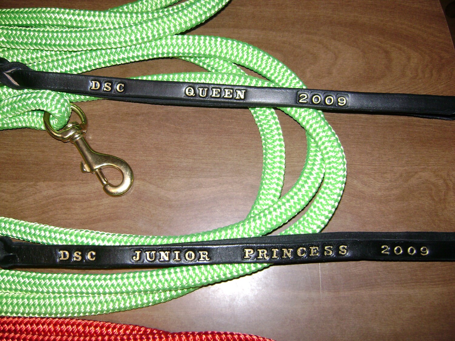 Colored Lead Ropes for Rope and Nylon Halters handmade | Etsy