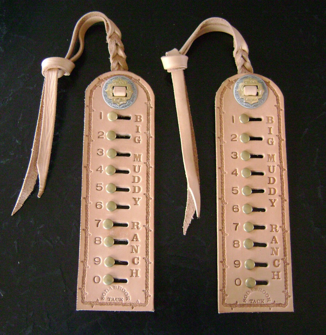 Handmade Single Custom and Personalized Cattle Counter for Sorting ...