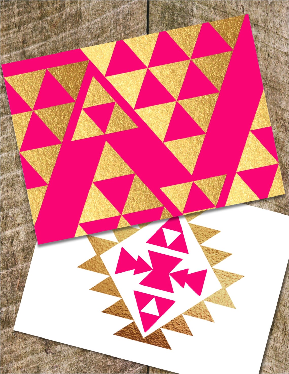 Aztec Note Cards Aztec Stationary Tribal Stationary Aztec | Etsy