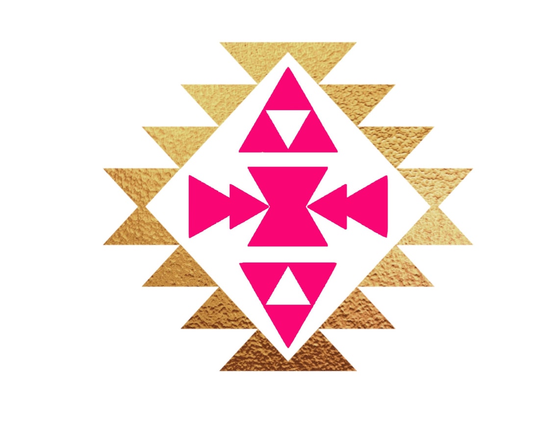 Aztec Note Cards Aztec Stationary Tribal Stationary Aztec | Etsy