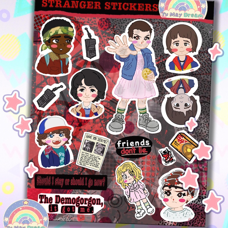 Strangers Things Chibi - Etsy
