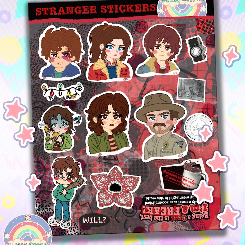 Strangers Things Chibi - Etsy