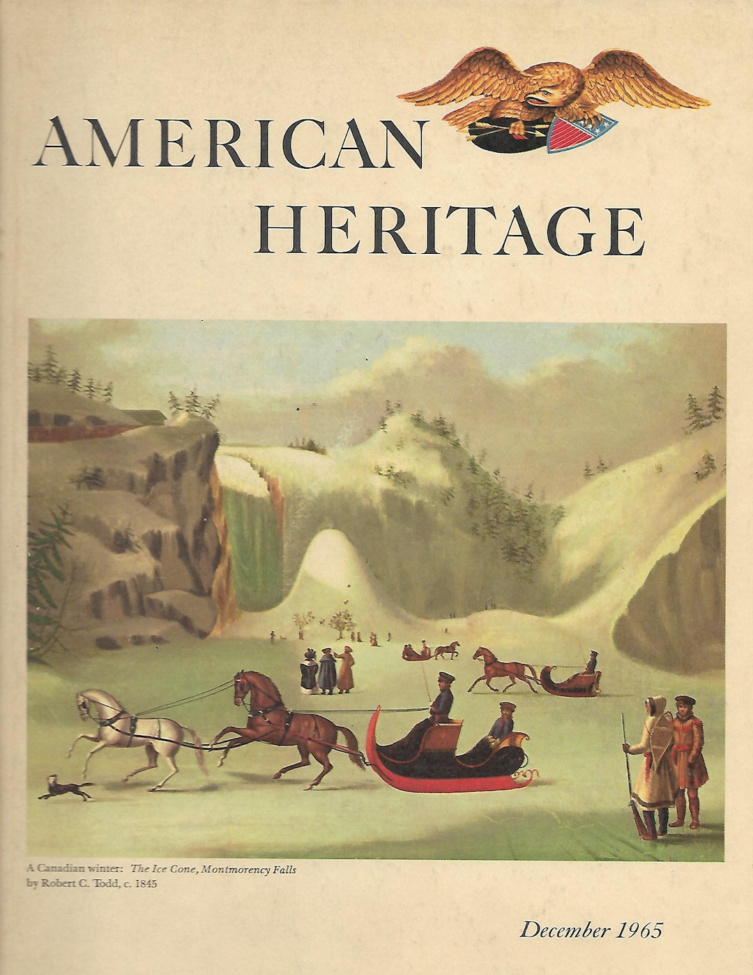 6 Issues of American Heritage Magazine 1965-1966. History Buffs! - Etsy