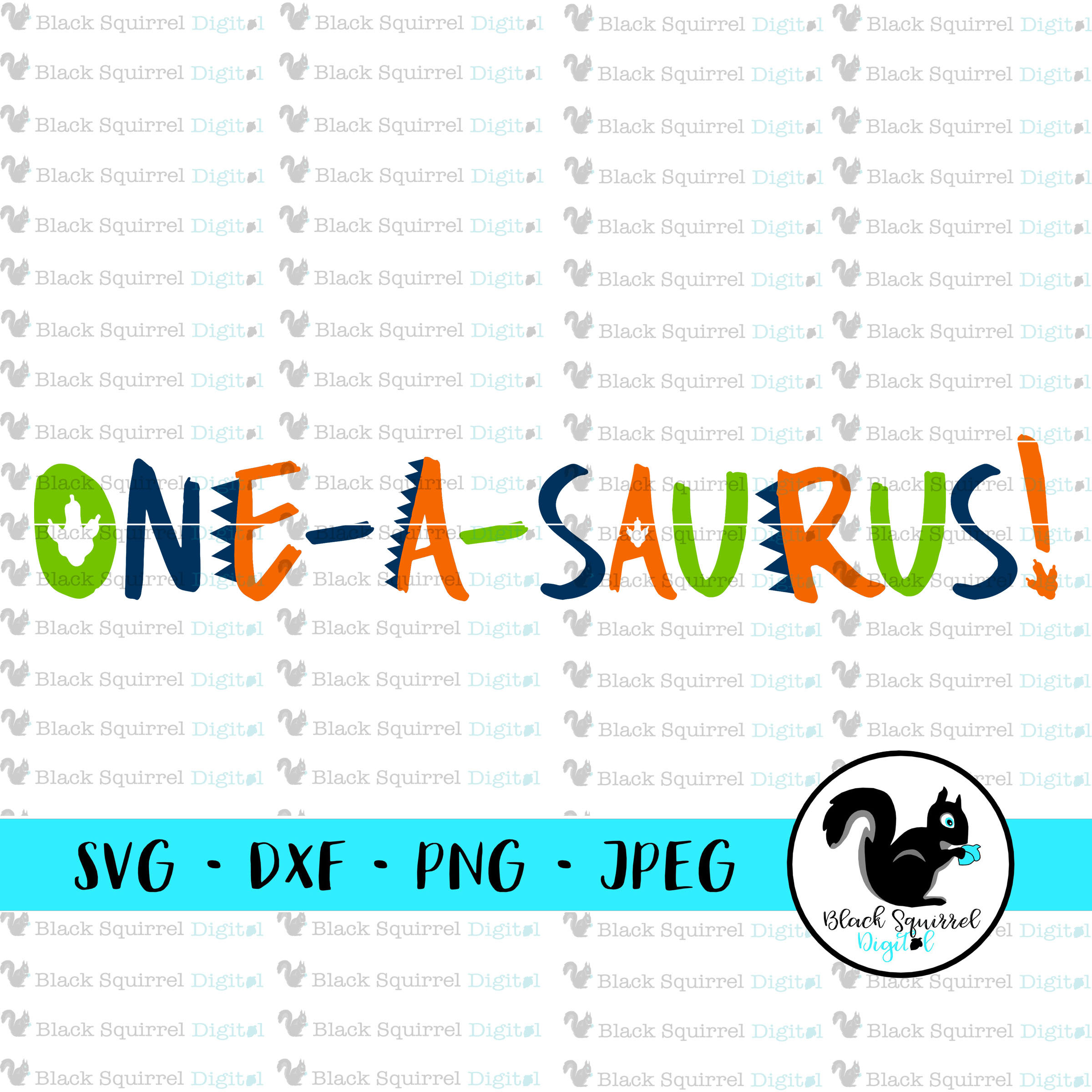One-a-saurus SVG T-rex Dinosaur First Birthday Party Decor | Etsy