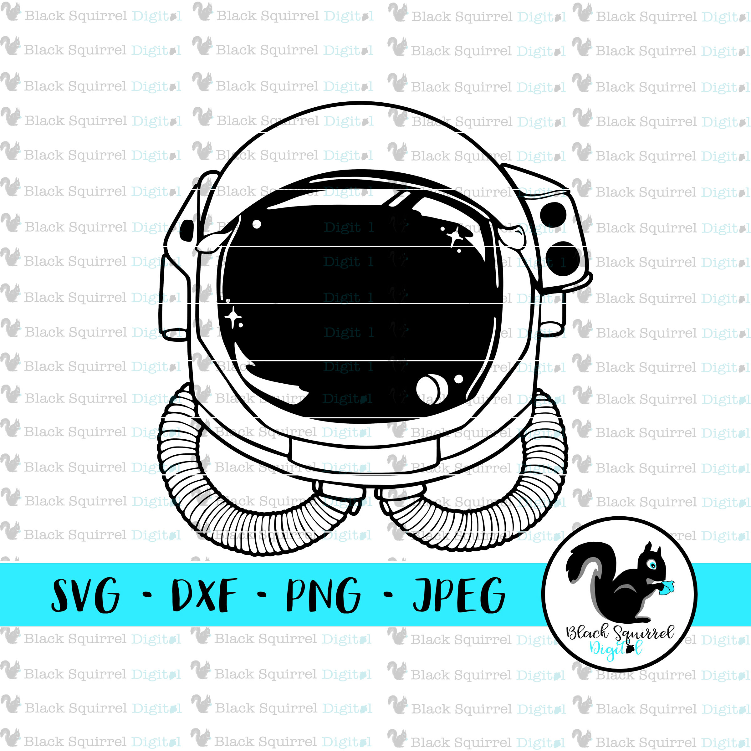 Nasa Astronaut Helmet Drawing
