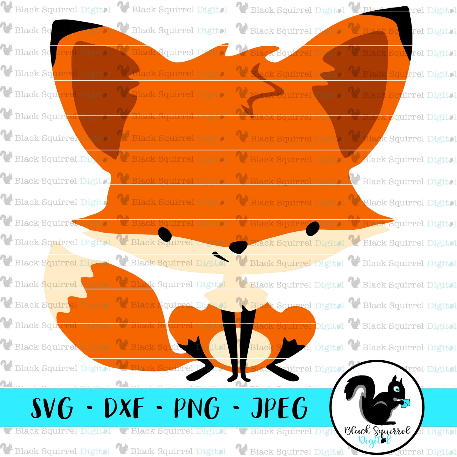 Woodland Critters Fox Baby Shower Nursery Creature Forrest - Etsy