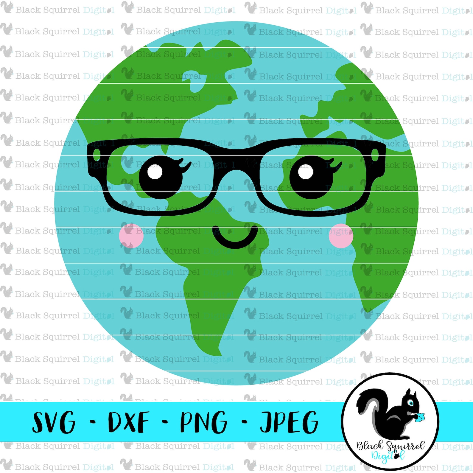 Cute Planet Bundle SVG Sunshine Earth Nerd Sleepy Moon | Etsy