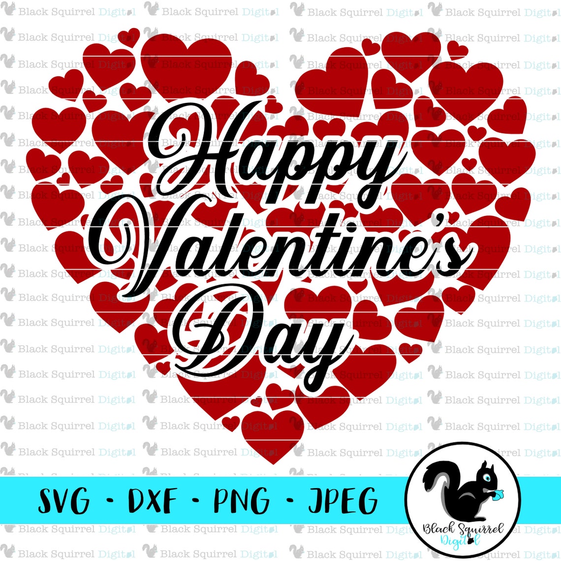 Happy Valentines Day Love Bundle Xoxo Hugs Kisses Hearts - Etsy