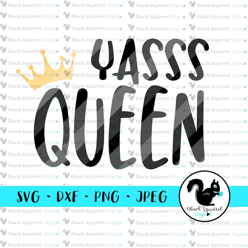 Yasss Queen Broad City Fierce Bachelorette Party Girl Etsy