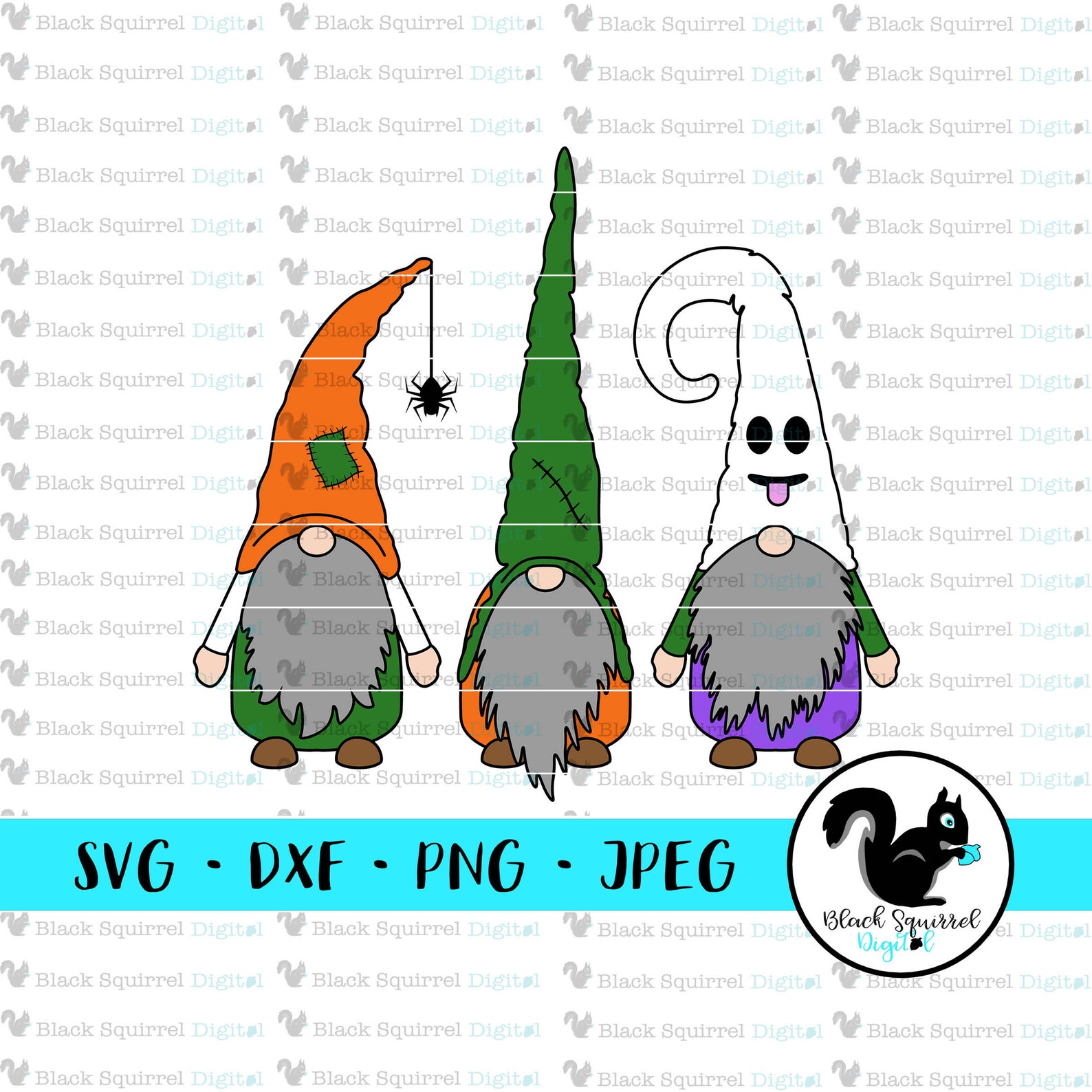 Halloween Gnomes SVG Fall Ghost Grumpy Norwegian Trick or - Etsy