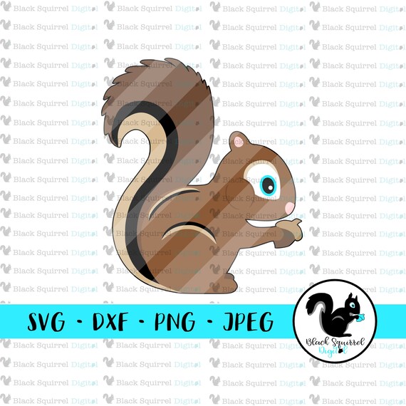 Chipmunk Stencil
