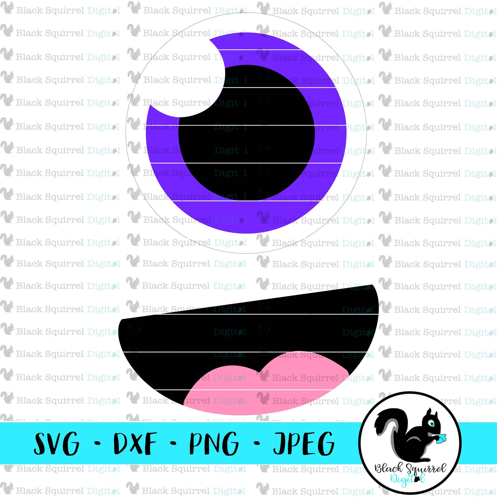 Monster Faces SVG Bundle Halloween T Shirt Design Cute | Etsy