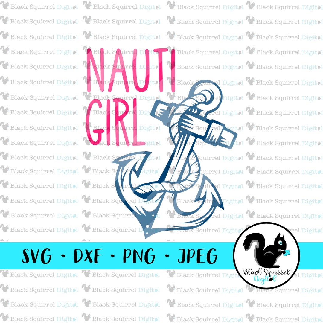 Nauti Girl Nautical Anchor Naughty Girl Bachelorette Party Girls ...