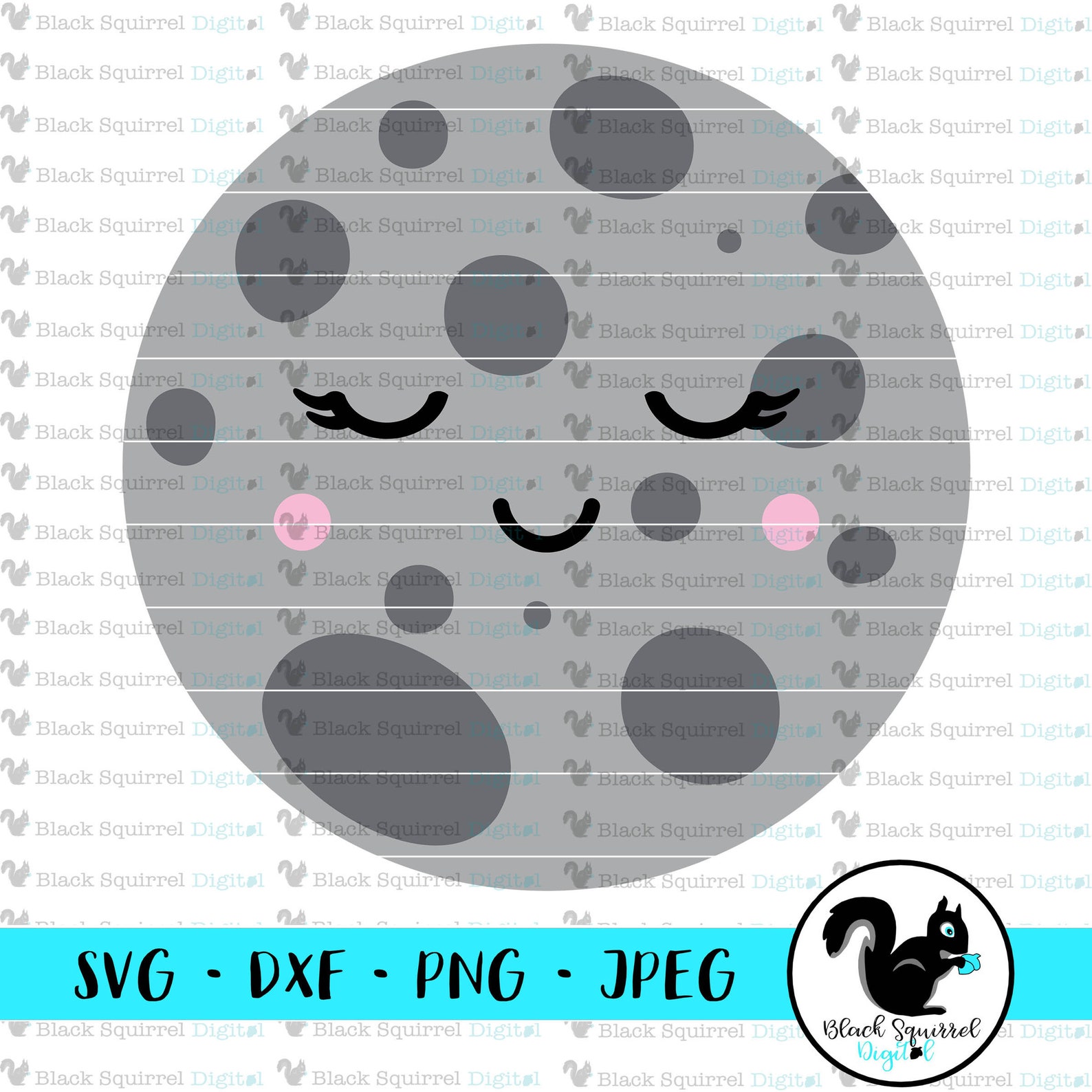 Cute Planet Bundle SVG Sunshine Earth Nerd Sleepy Moon | Etsy