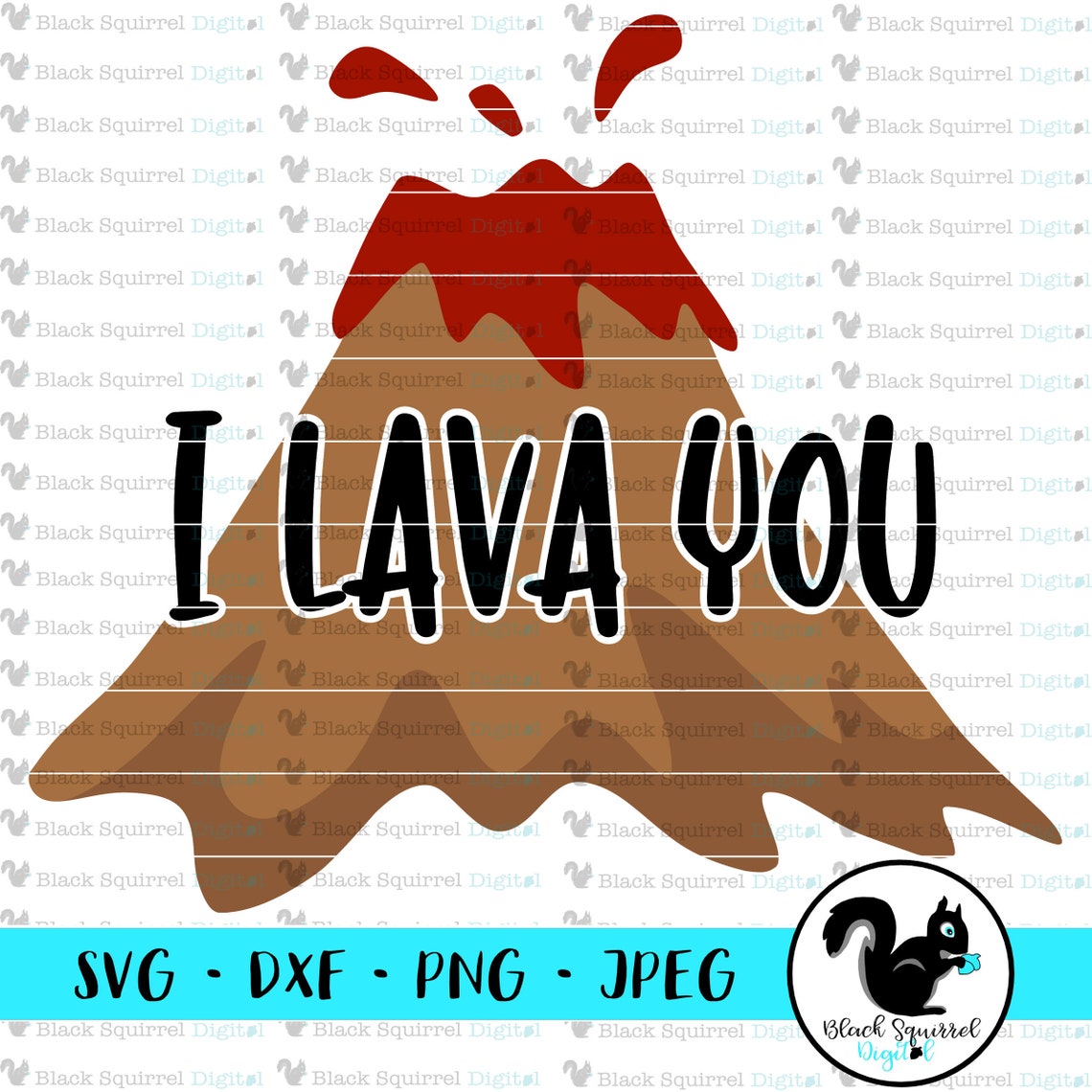I Lava You Valentines Day Anniversary Hawaii Volcano | Etsy