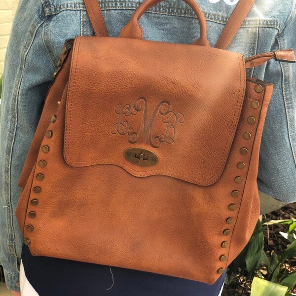 Studded Backpack - Etsy