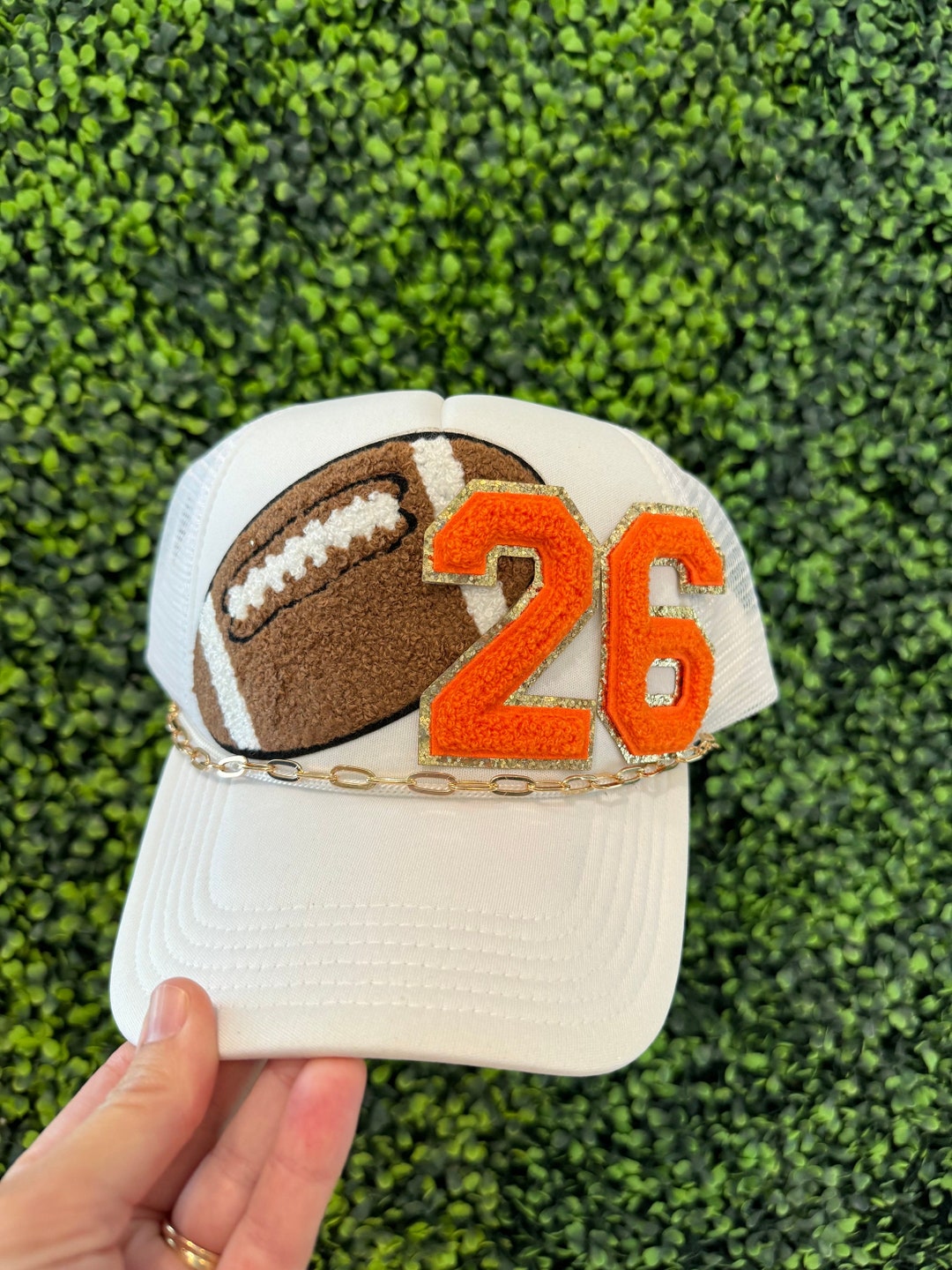 Football Team Colors Trucker Hat: Vintage Style Game Day Hat - Etsy