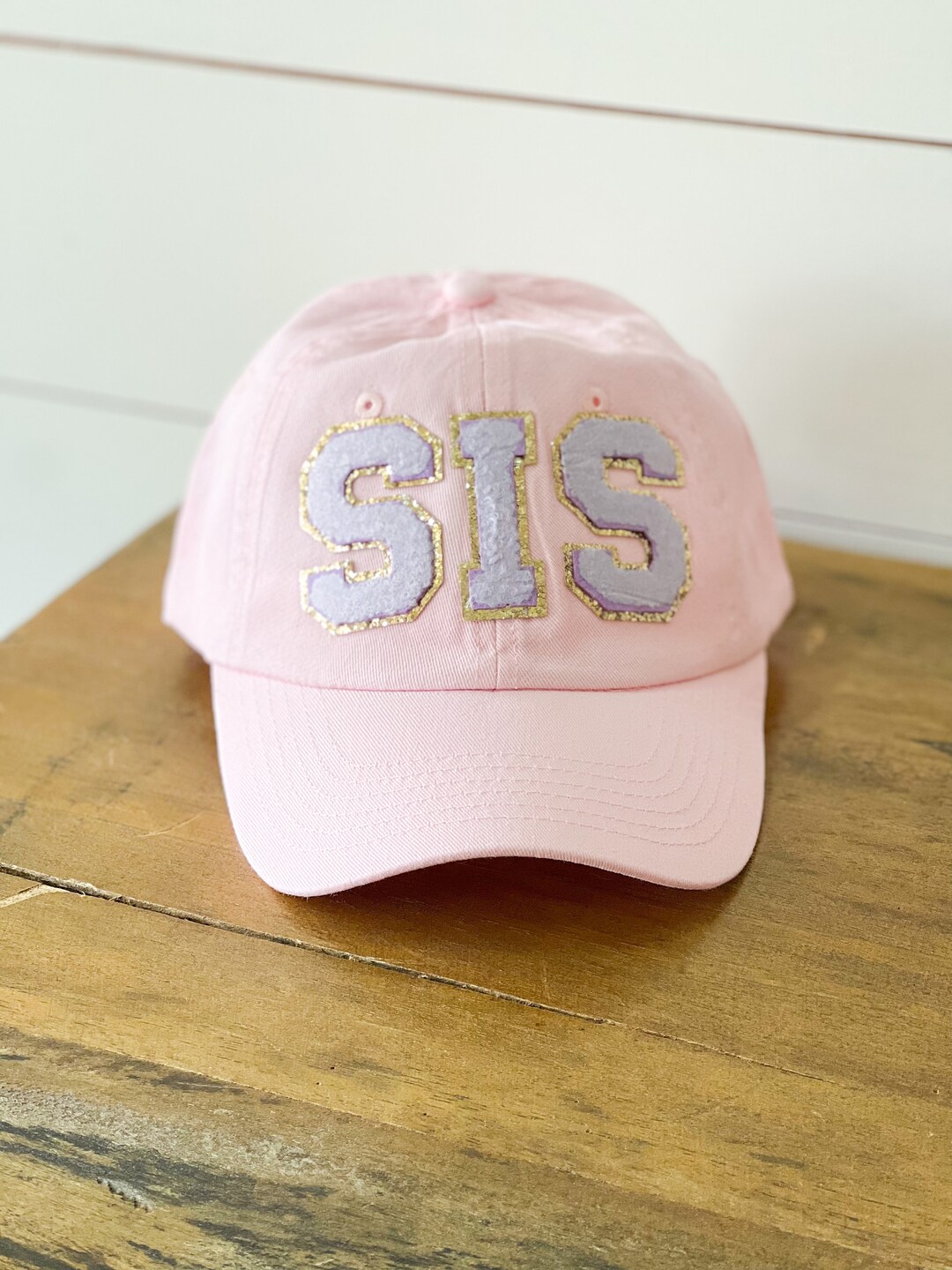 SIS Hat With Varsity Letter Patches Youth Hat - Personalized Kids ...