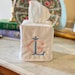 Tissue Box Cover - Custom Embroidered Linen Tissue Holder ...