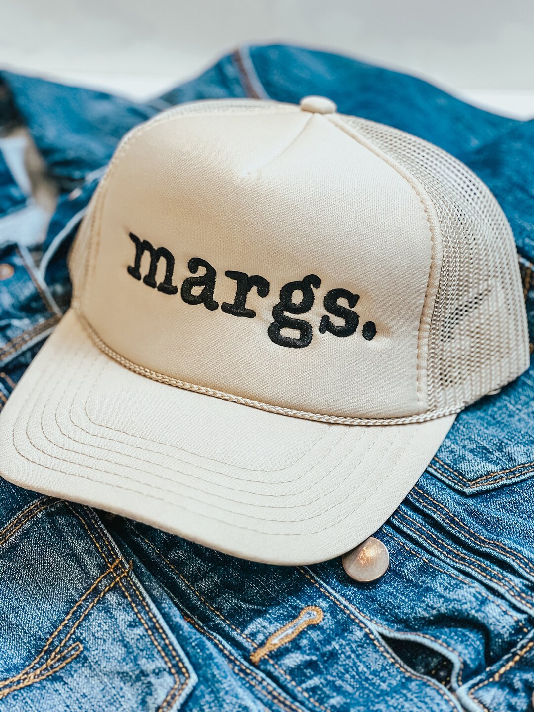 Margs Trucker Hat - Custom Colors - Foam Vintage Trucker Hat Unisex ...