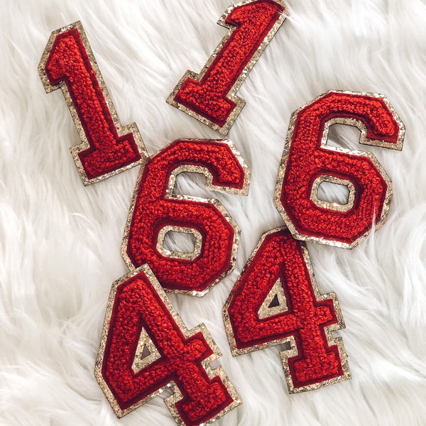Red and Yellow Varsity Letter - Etsy