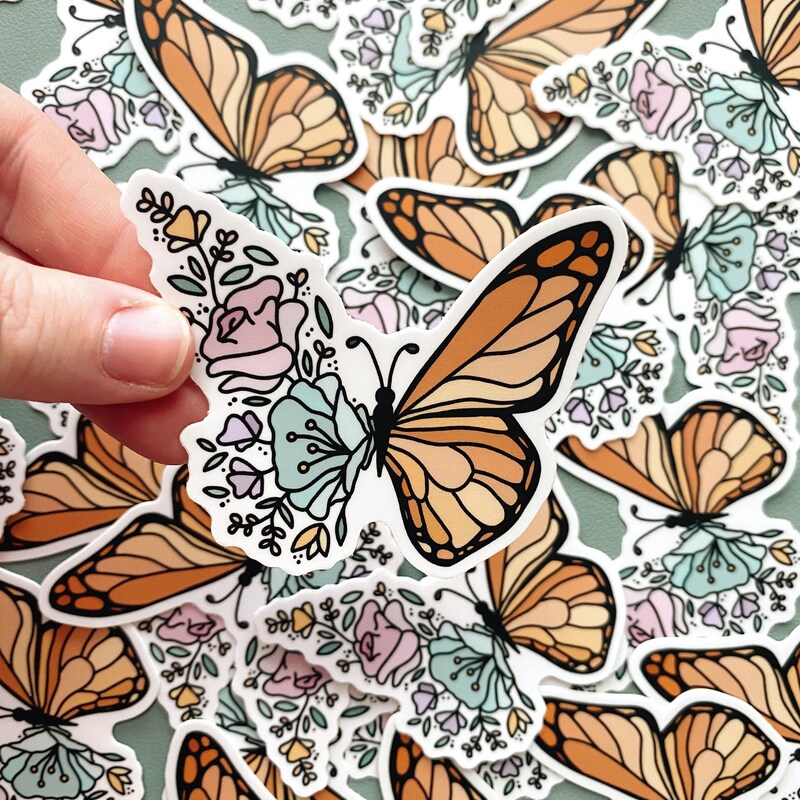 Butterfly Stickers - Etsy