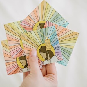 The Lord is My Light, Savior Drawing Necklace, Savior Sunrays Charm ...