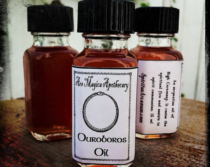 Ouroboros Oil Witchcraft Ritual Oil Occult - Etsy