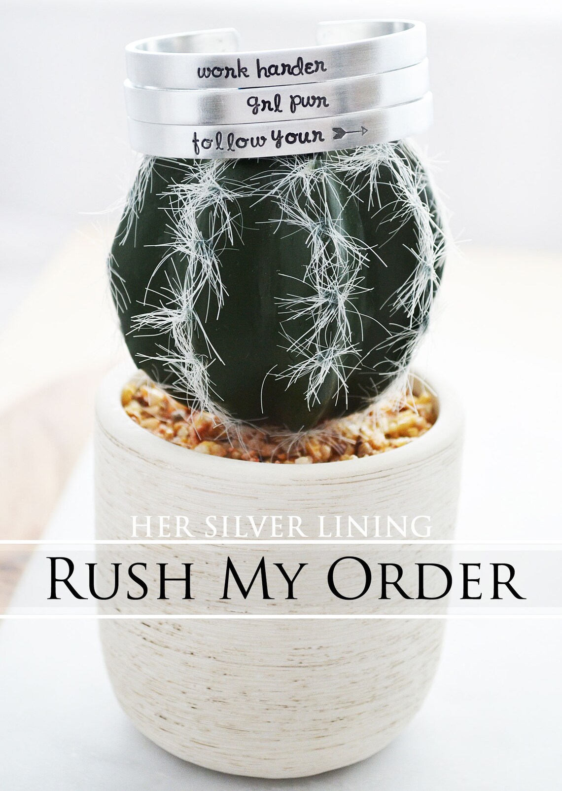 RUSH ORDER Request for Her Silver Lining Need Your Order - Etsy