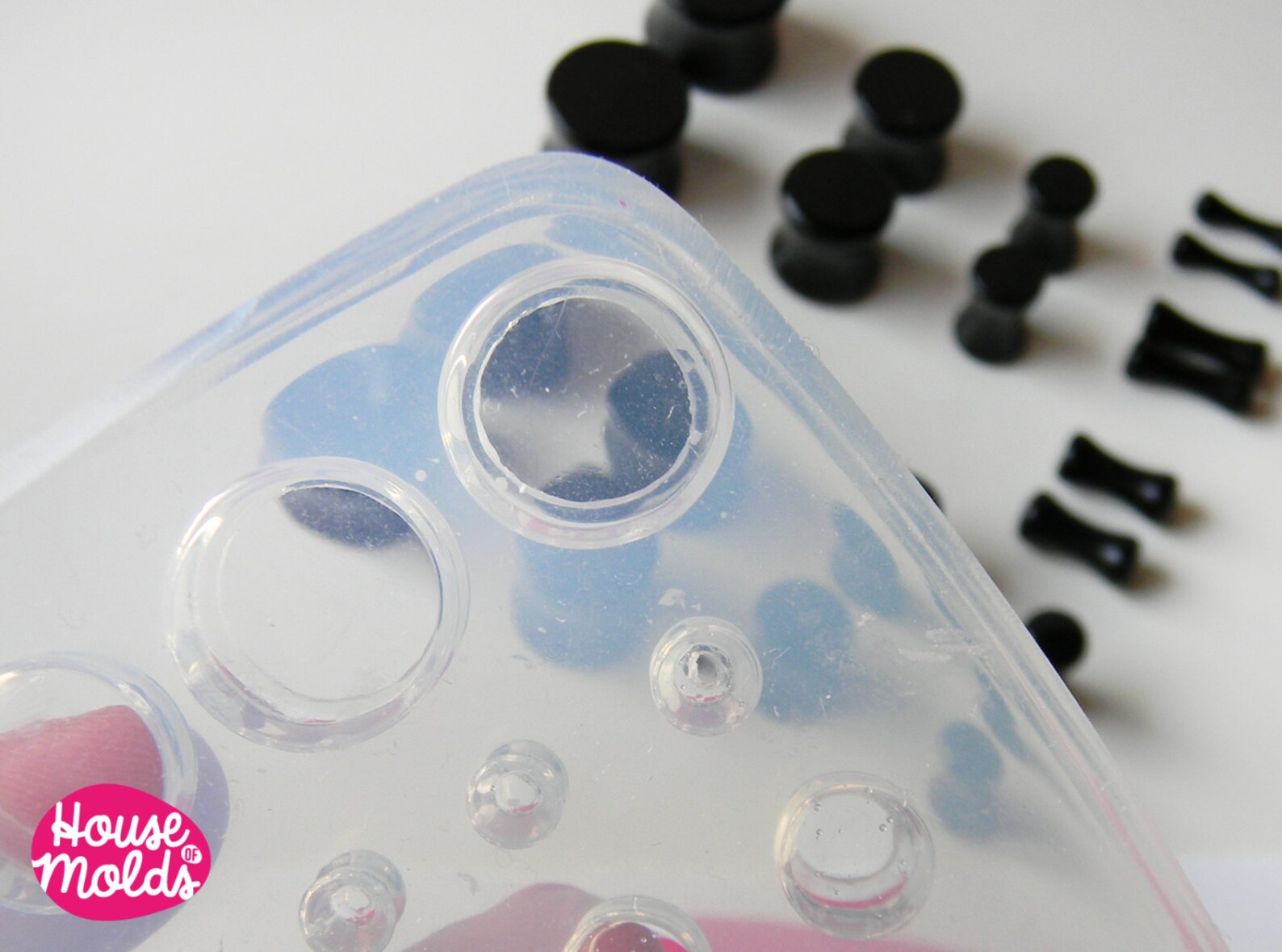 10 Sizes Ear Tunnel Clear Silicone Mold Transparent Mold - Etsy