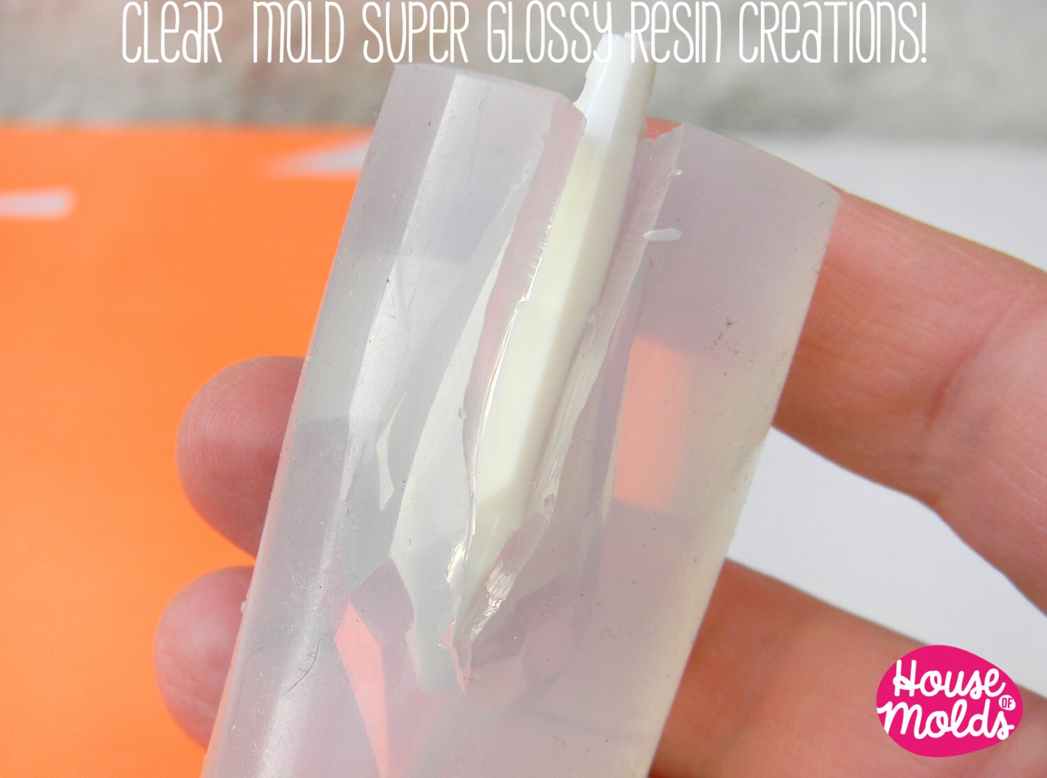 2 Faceted Pendulum Drops Clear Molds Medium Size 2 Molds for - Etsy