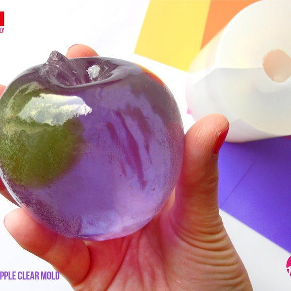 3d Apple Silicone Molds - Etsy