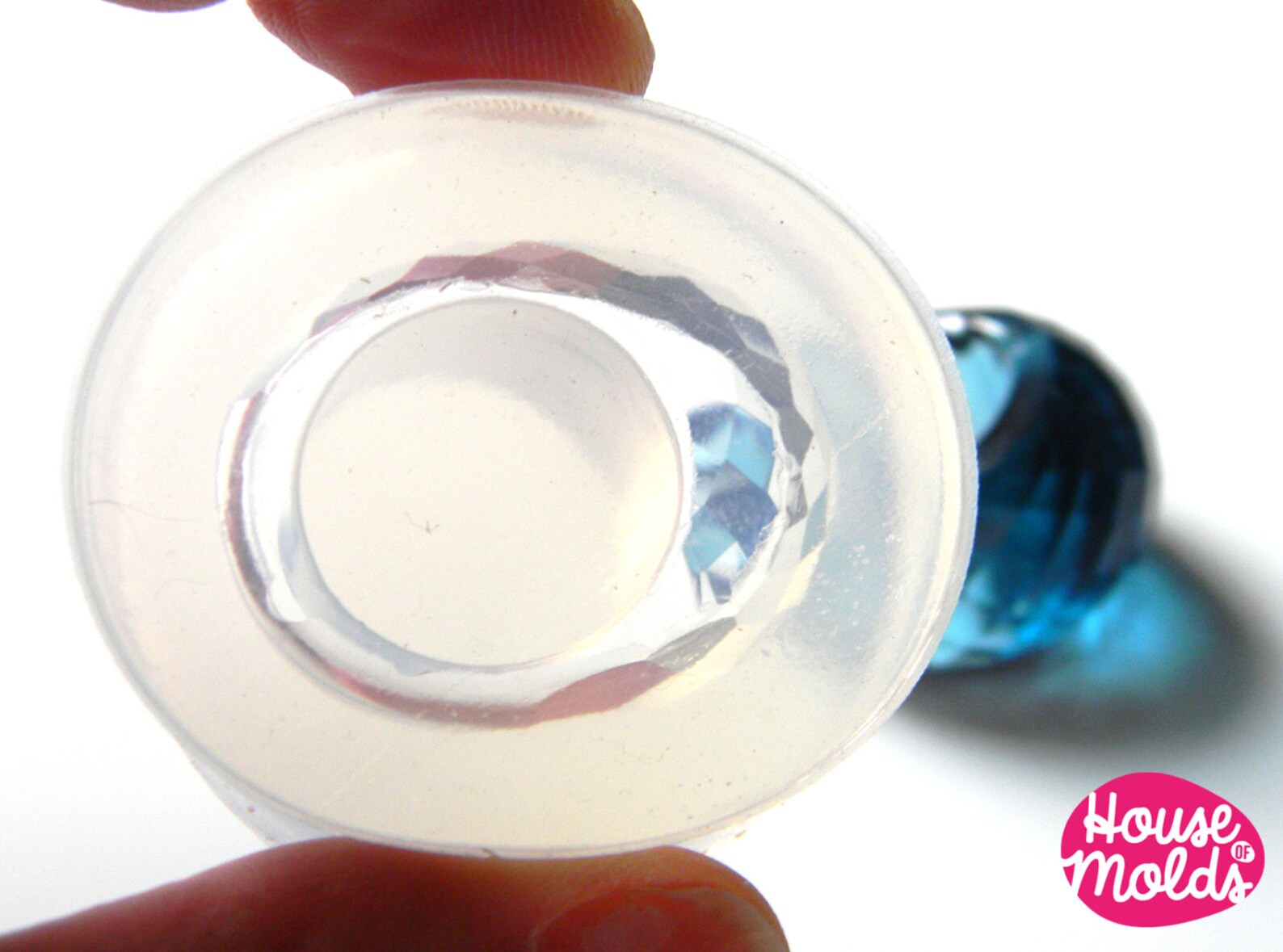 Clear Silicone Mold for Multifaceted Ring,ring Maker Mold,super Shiny ...