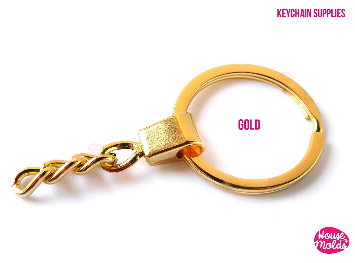 Keychains Supplies 4 Colours to Choose Keychain Making With - Etsy