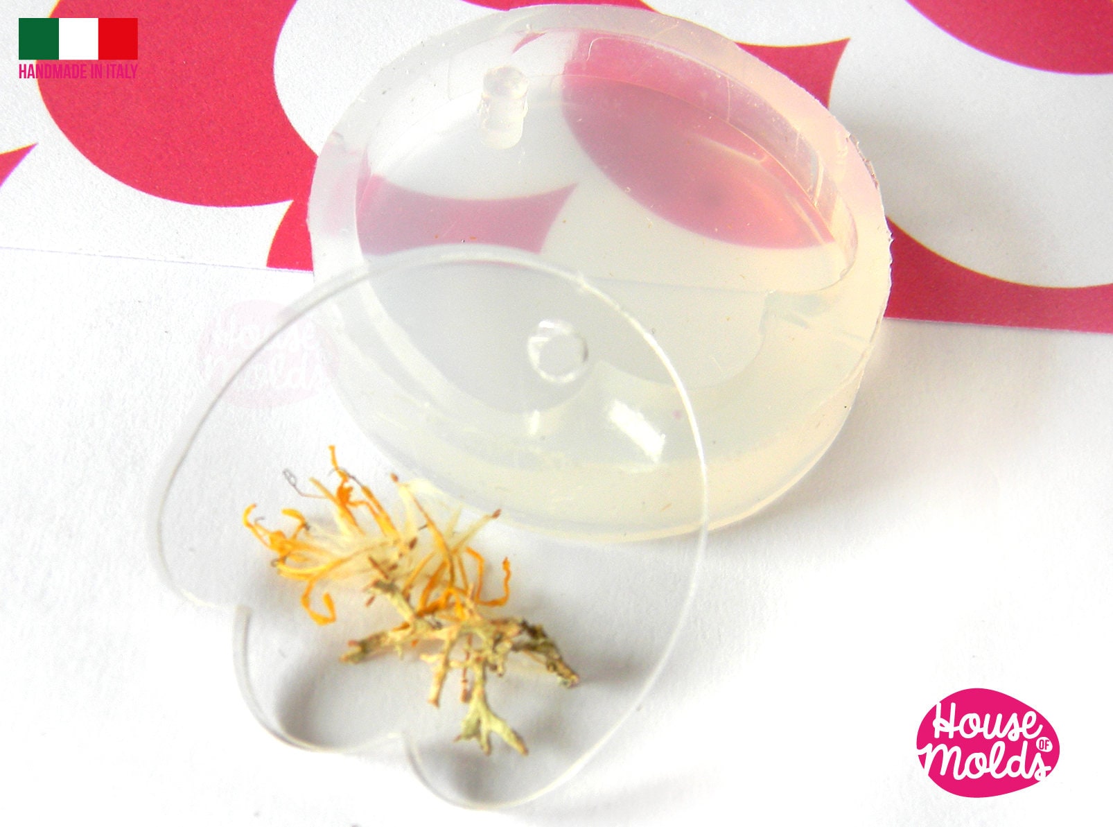 Tulip Clear Mold With Pre Made Hole on Top Transparent Mold | Etsy