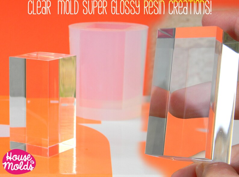 Parallelepiped 3d Clear Silicone Mold-transparent Mold to Make | Etsy