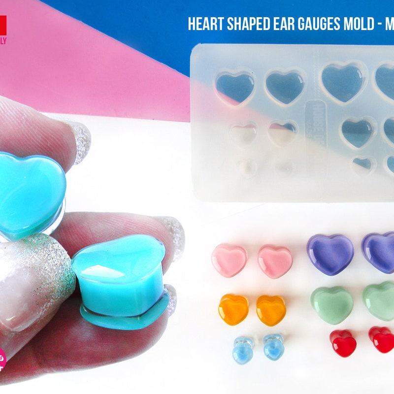 Heart Gauges Tunnels - Etsy