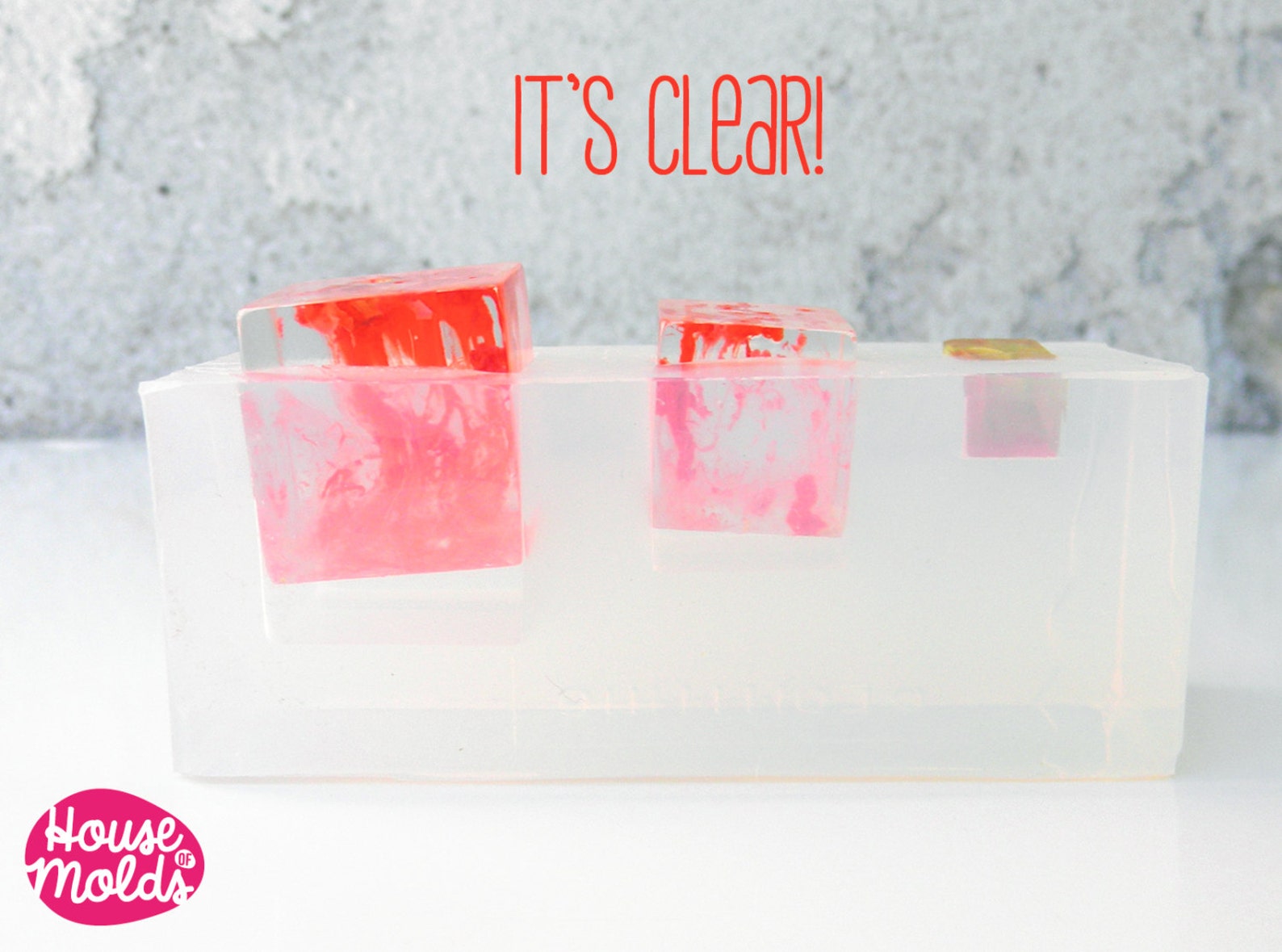 Multi Cubes Clear Mold mold for 3 Size Resin Cubes-house OF - Etsy