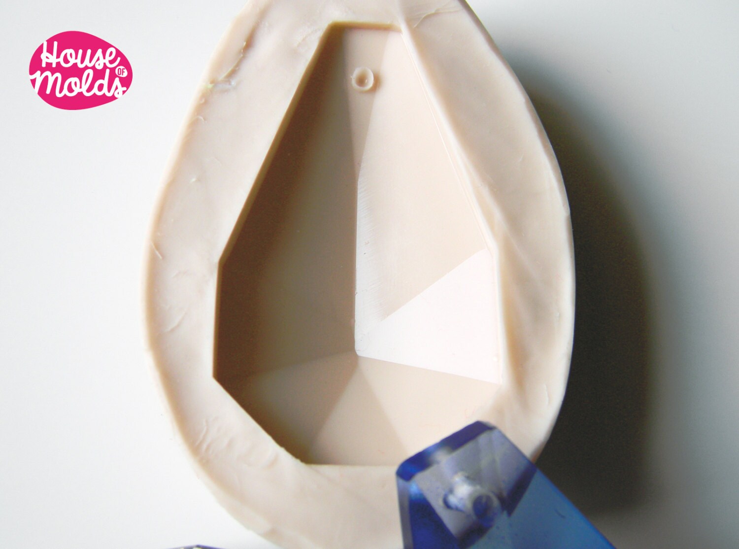 Big Teardrop Cristal Mold, Mold for Earrings ,pendants, Decoration ...